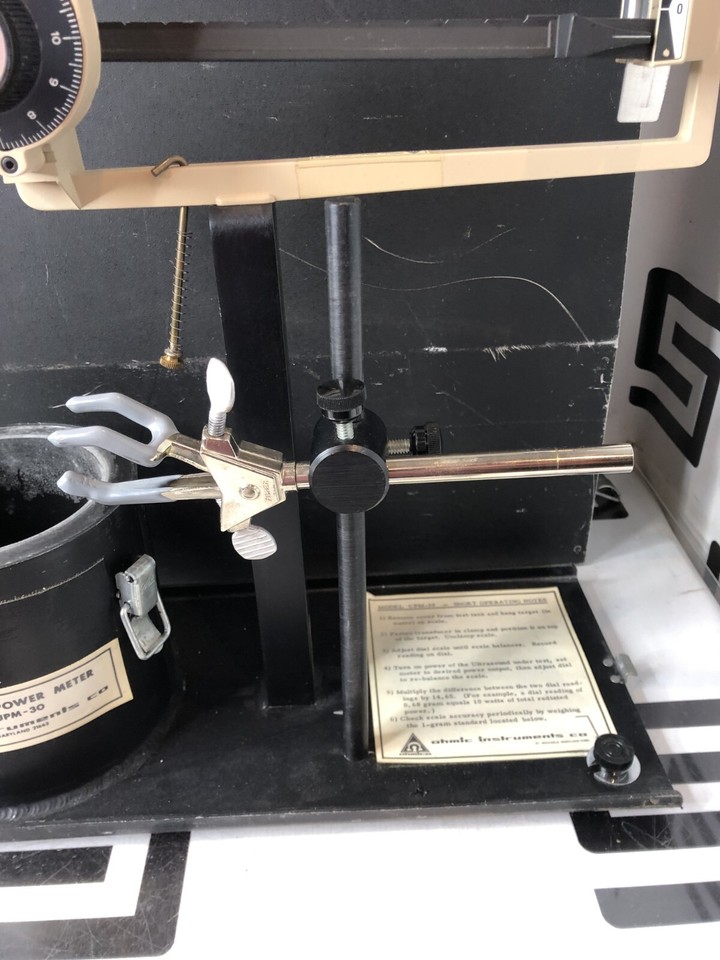 Ohmic Instruments UPM-30 Ultrasound Power Meter Scale TESTED WARRANTY ...