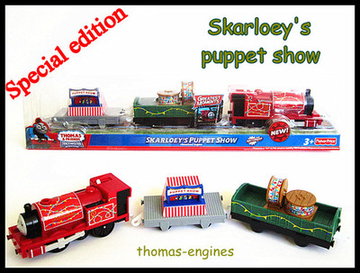 Thomas the tank engine TRACKMASTER TRAIN Skarloey Puppet Show **new in ...