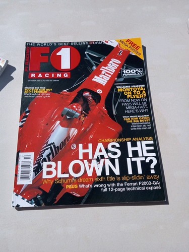 2003 FORMULA 1 Magazines All 12 Issues January - December RACING GLOSSY ...