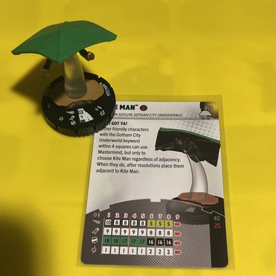 DC Heroclix Kite Man #059 w/ Card Notorious Set | eBay