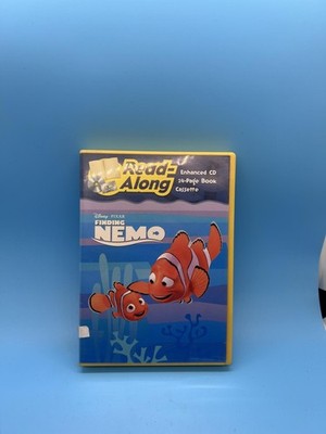 Disney Pixar Finding Nemo Read Along Book Set CD Cassette Kids ...