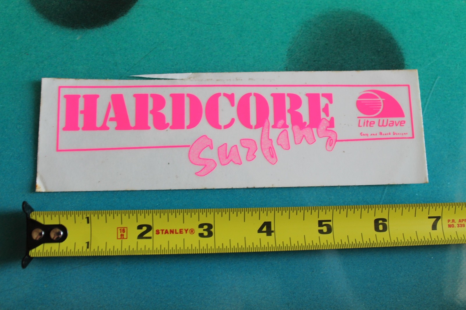 HARDCORE SURFING LITE WAVE Surfboards Neon SURF FUSION Vintage Surfing ...