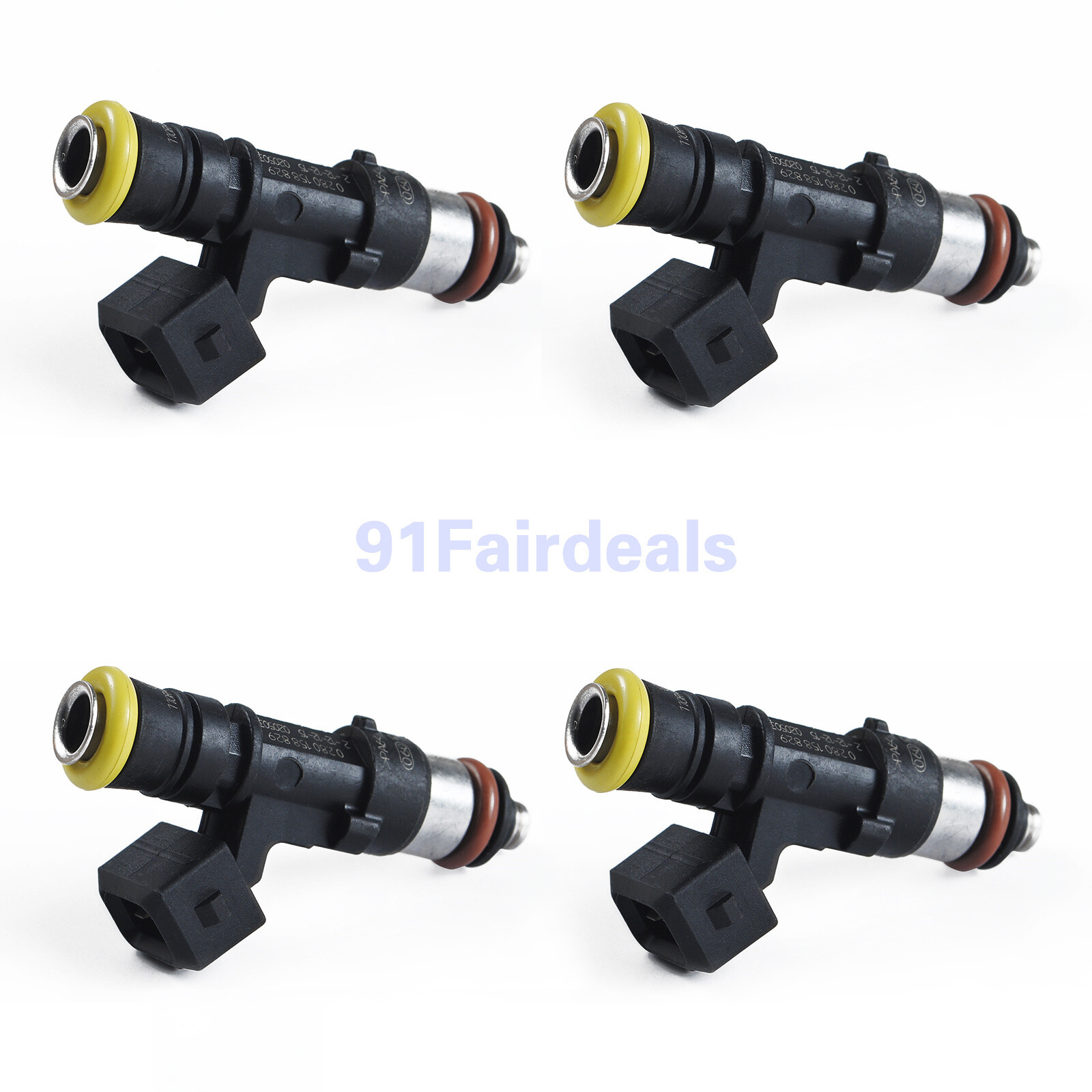 4Pcs 0280158829 For BOSCH LS3 LS7 210lb 2200cc Hi Impedance Fuel ...