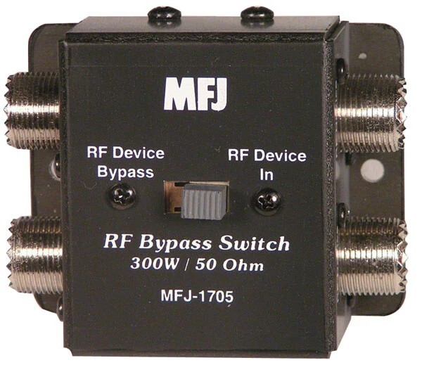 MFJ-1705, RF BYPASS SWITCH, DC-60 MHz, 300W | eBay
