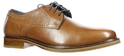 RETAILS $150 JOHNSON & MURPHY RALEIGH OXFORD MENS BROWN LEATHER SHOES ...