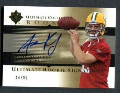 2005 Ultimate Collection Aaron Rodgers AUTO RC 44/99 | eBay