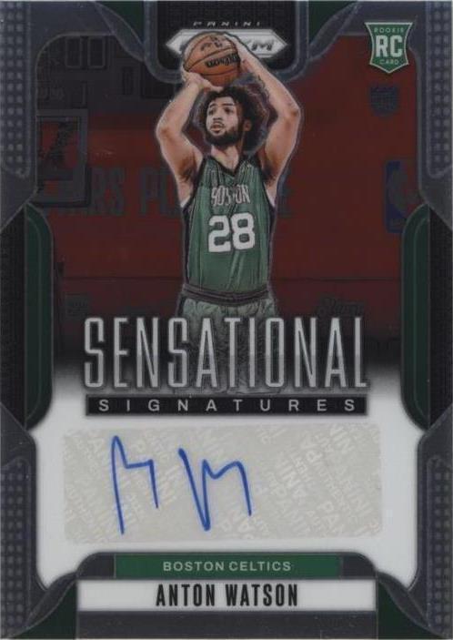 2024-25 Panini Prizm - Sensational Signatures Anton Watson #SS-AWC (AU ...