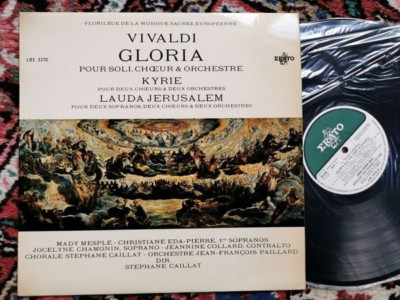 VIVALDI : Gloria Kyrie Lauda Jerusalem Mesplé Edda-Pierre Caillat ...