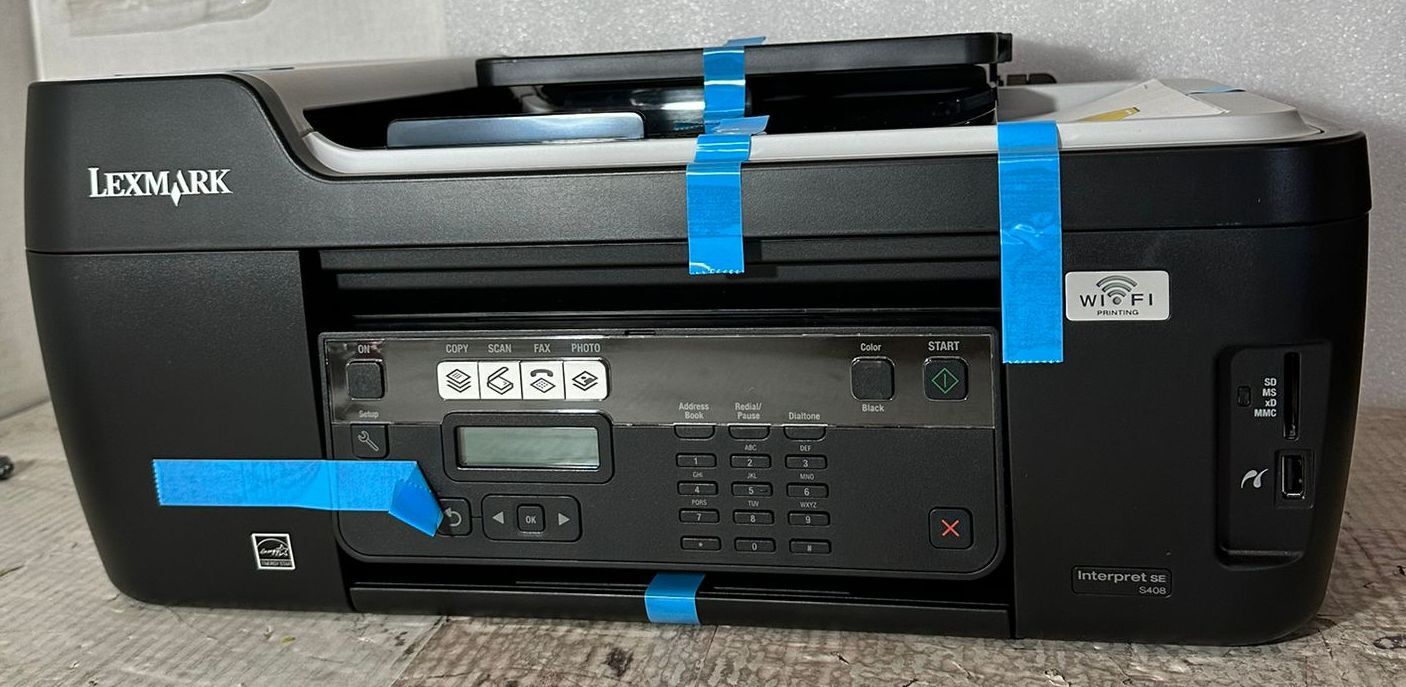 NEW OPEN BOX Lexmark Interpret Se S408 Wireless Multifunction Printer ...