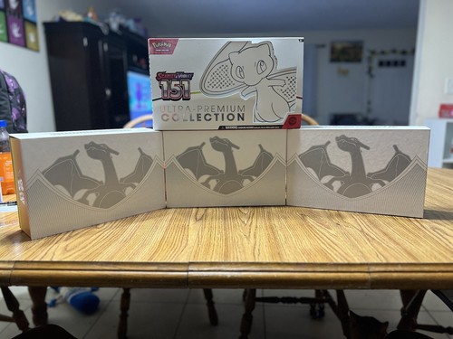 charizard And Mew ultimate premium collection Boxes Only | eBay