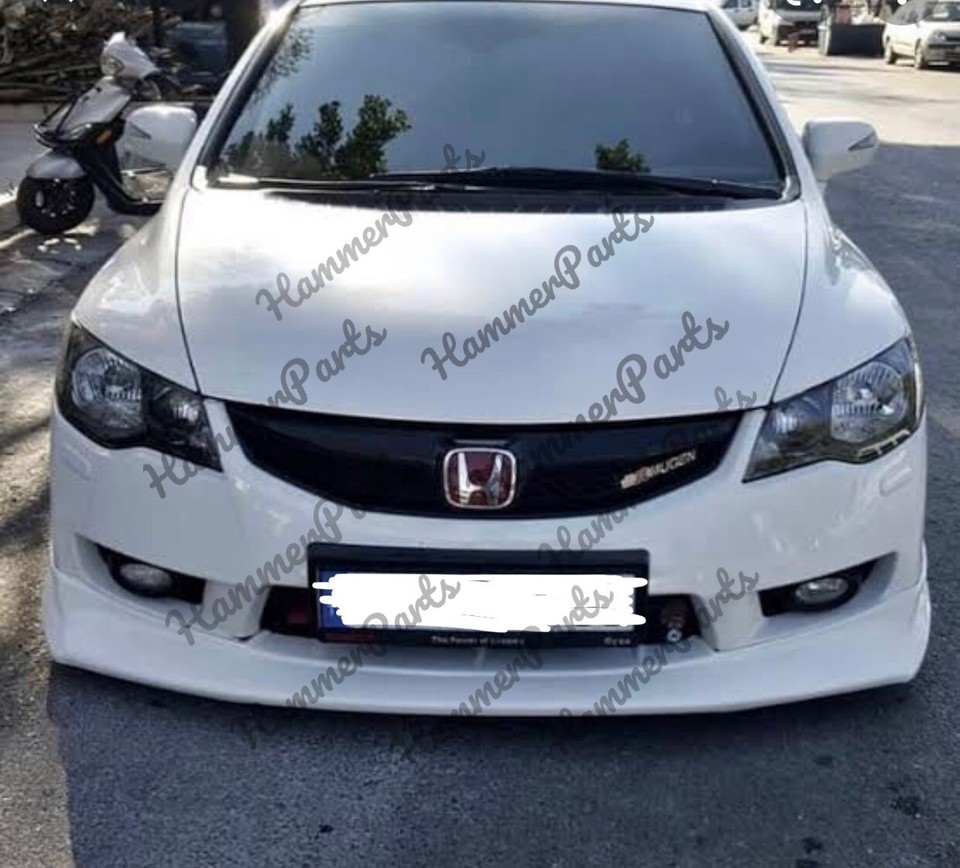 JDM HONDA Civic 8th Gen Fd Front Bumper Lip Type R PLASTIC 2009 2012 ...