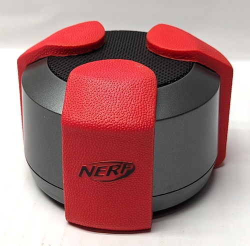NERF Portable Speaker iPod MP3 iPhone Players Battery Rubberized ...