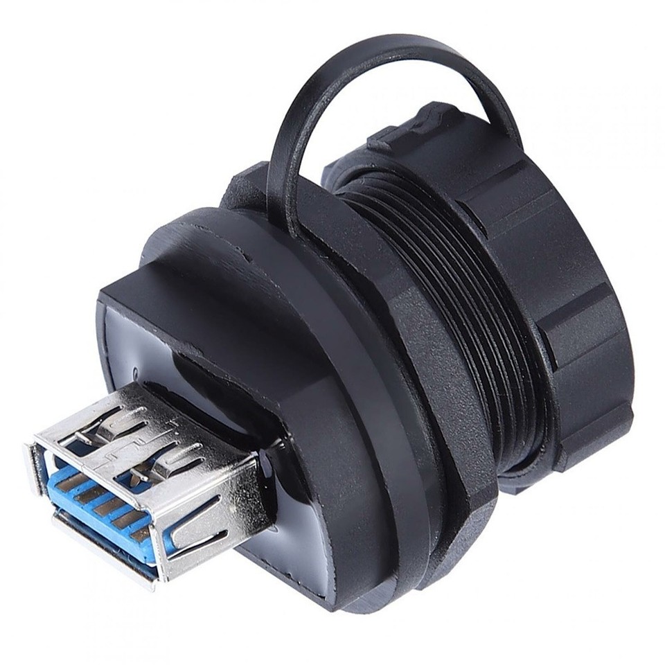 Practical Waterproof USB Connector Waterproof Communication Fire ...