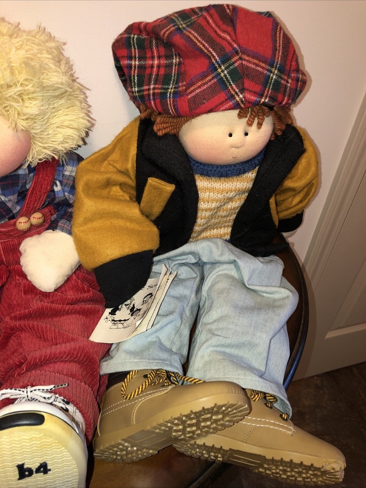 Little Souls Doll Lot All Signed by Gretchen Wilson of 3 Dolls Ginger Sam Bart | eBay