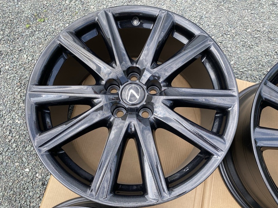 Genuine 19" Lexus GS GS300H GS350 GS450H L10 Staggered Alloys Wheels ...