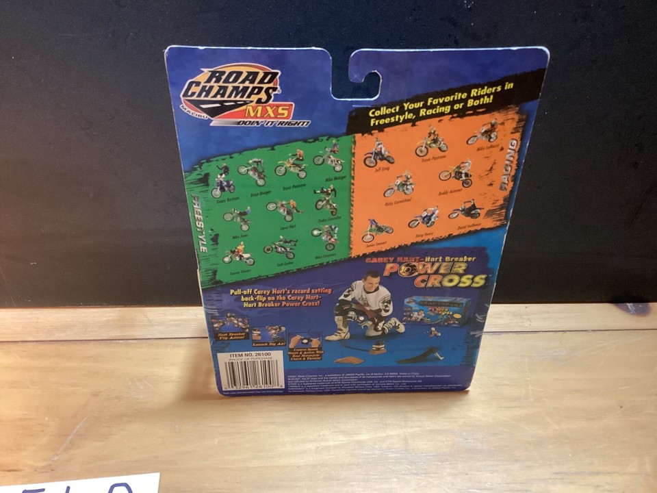 Road Champs MXS Ricky Carmichael Jakks Cr Rare Dirt Bike Toy Investment ...