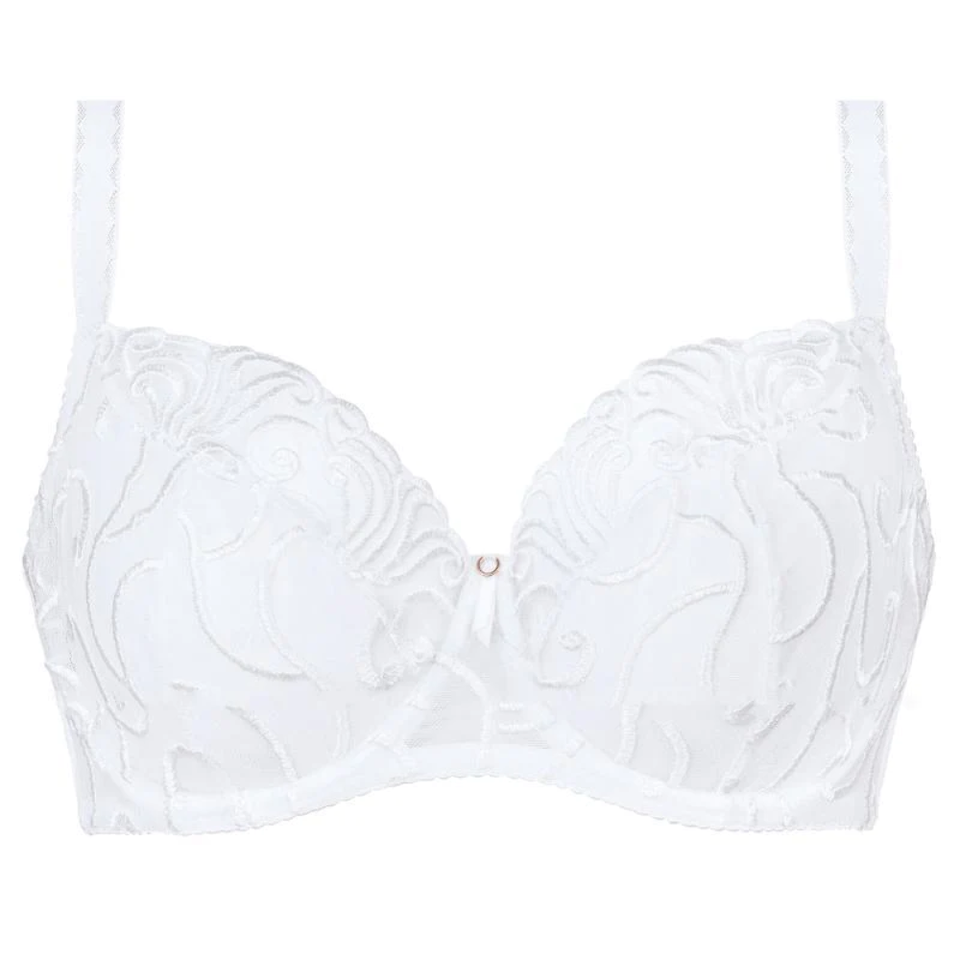 Sheer Full Figure Bra Gorteks Fiore | eBay