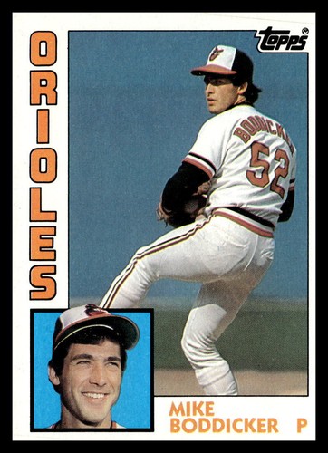 1984 Topps #191 Mike Boddicker Baltimore Orioles Baseball Card | eBay