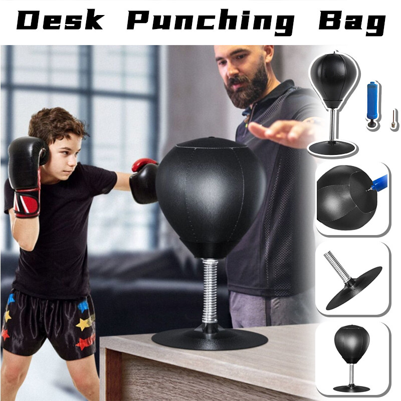 Desk Punching Bag Desktop Toys With Strong Suction Cup Stress Relief ...