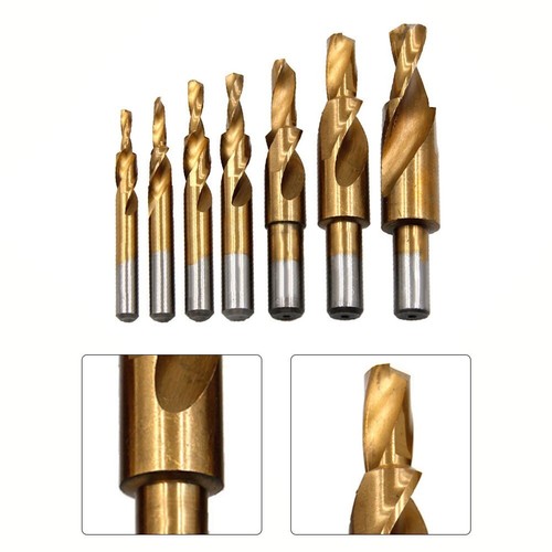 Professional Grade M35Co Counterbore Spiral Step Drill Bit for Perfect ...