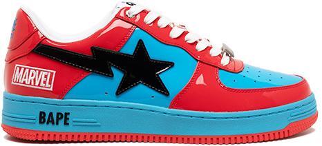 Size 10 - A Bathing Ape Marvel x Bapesta Spider-Man for sale online | eBay