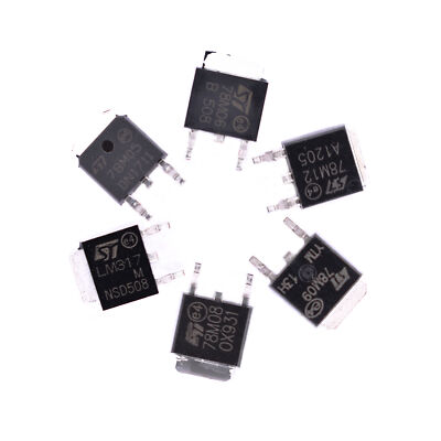 Voltage Regulator 78M05 78M06 78M08 78M09 78M12 LM317M TO-252 IC | eBay