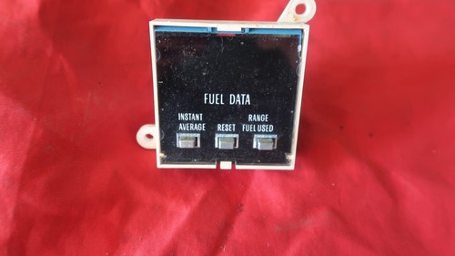 1984 1985 CADILLAC DEVILLE FLEETWOOD FUEL DATA DISPLAY SWITCH GAS RANGE ...