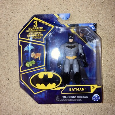 DC Batman Spin Master Original Batman 4" Action Figure | eBay