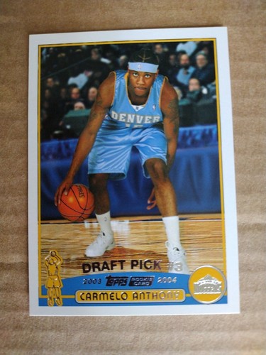 2003-04 Topps Carmelo Anthony Rookie Card RC #223 Nuggets | eBay