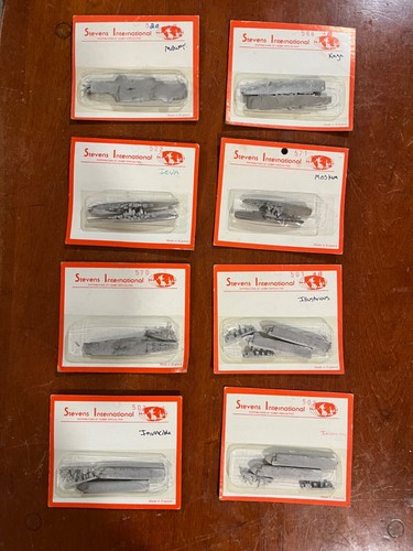 1/2400 Stevens International WWII Ships Lot of 8 | eBay