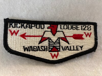(ae3) Boy Scouts - Kickapoo OA Lodge 128 - Wabash Valley flap | eBay