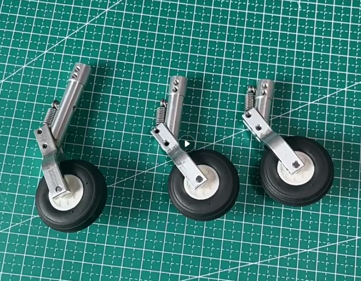 Rcskylite 1.5" Wheel Fork Style Nose Wheel Strut (1PC) RC Airplane ...