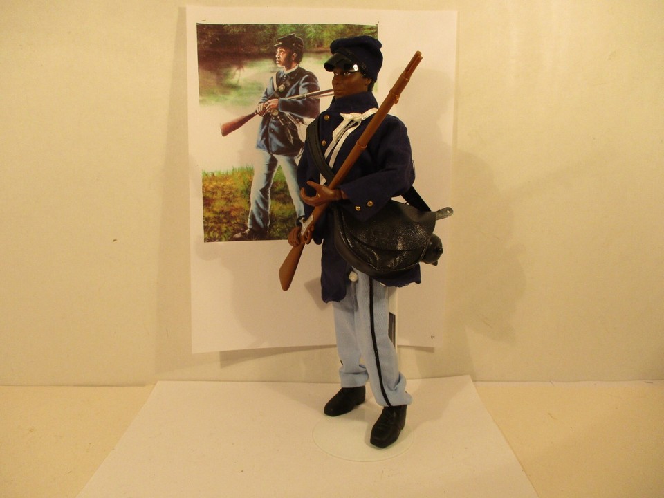 Cathay Williams William Cathay Buffalo Soldier woman custom 12" figure ...