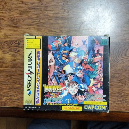 Marvel Super Heroes Sega Saturn Software | eBay
