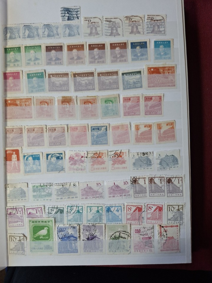 STAMP STOCKBOOK {containing approx 2500 stamps) | eBay UK