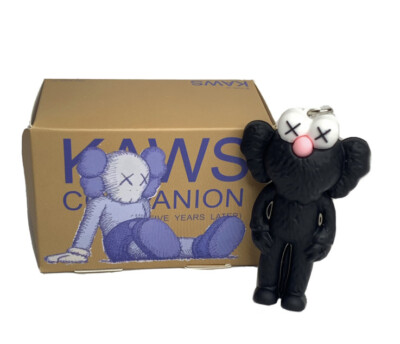 Kaw S Black Mini 3D Keychain With Box K aws 3D Keychain | eBay