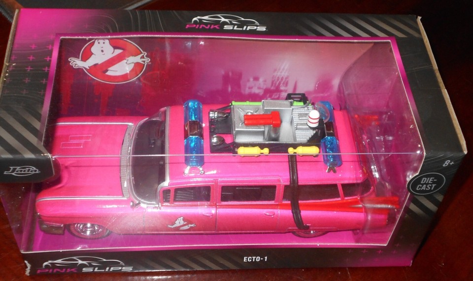 2025 Jada Toys Pink Slips Chase Ghostbusters ECTO-1 Pink Chase 1:24 | eBay