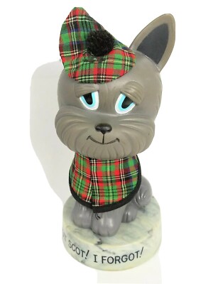 SCOTTIE DOG GREAT SCOT! I FORGOT! R. DAKIN RUBBER FIGURINE 8" TALL | eBay