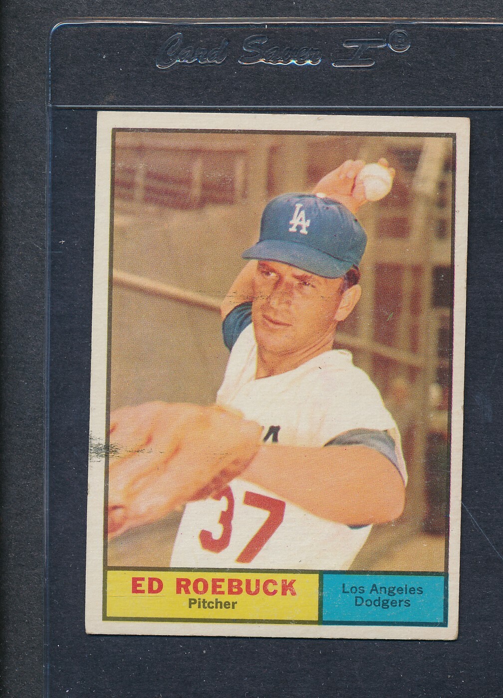 1961 Topps #006 Ed Roebuck Dodgers EX *5230 | eBay