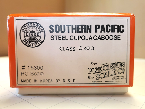 Precision Scale Southern Pacific class C-40-3 HO Brass Caboose - PSC ...