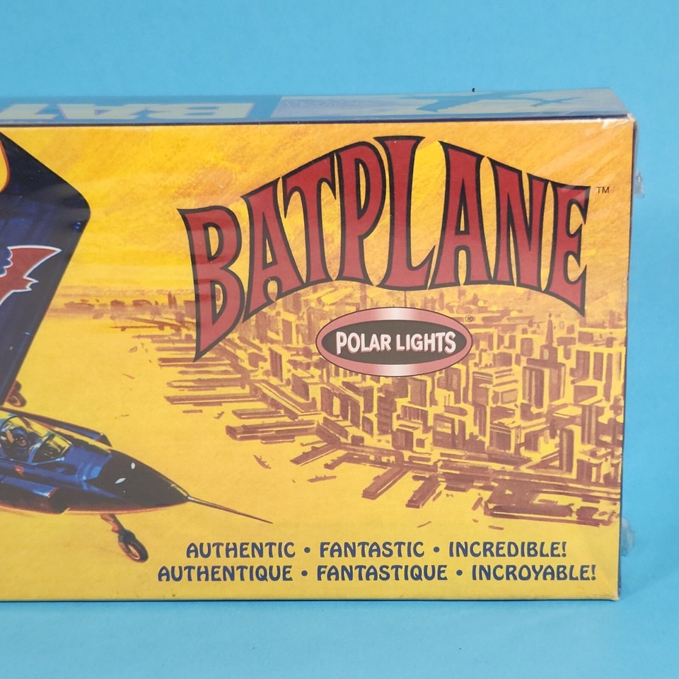 Batman Batplane Plastic Model Kit #6905 by Polar Lights 2002 Skill ...
