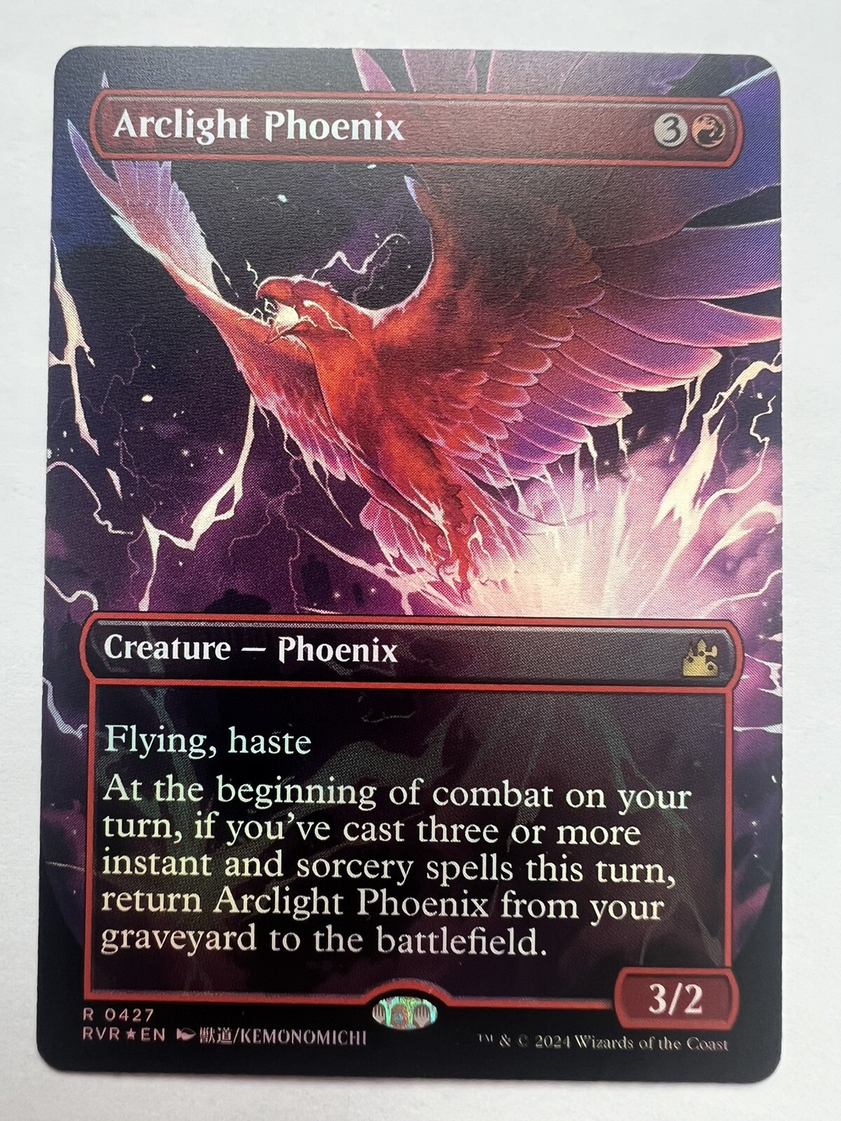 MTG Arclight Phoenix (Anime Borderless Foil) Ravnica Remastered NM | eBay