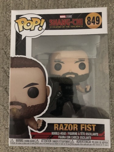 FUNKO POP! Razor Fist #849 Shang-Chi Legend of the Ten Rings Marvel | eBay