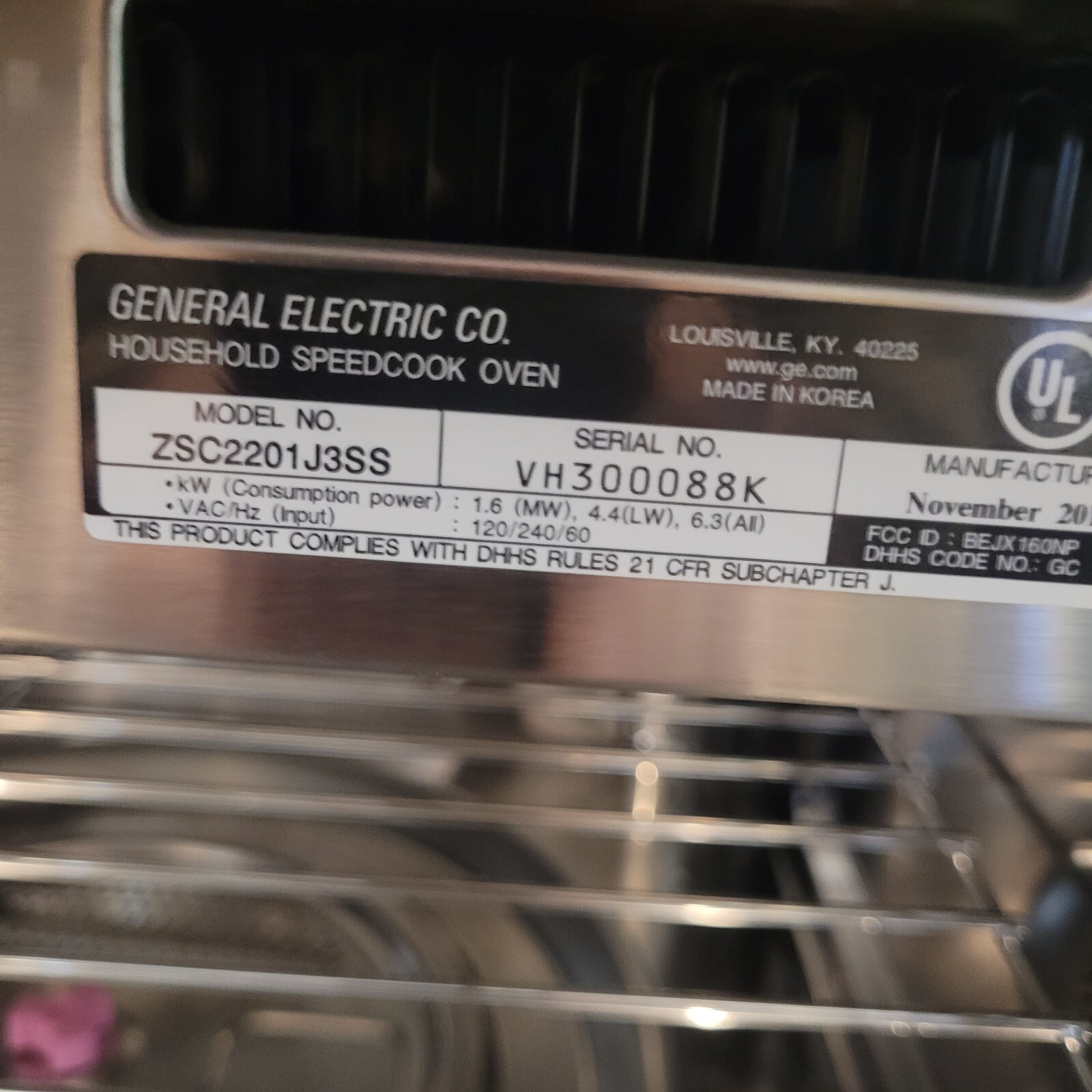 GE Monogram Advantium built-in microwaves (2) not working | eBay