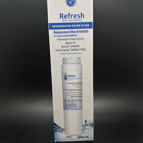 Refresh Replacement Refrigerator Water Filter R-644845 Bosch Ultra ...