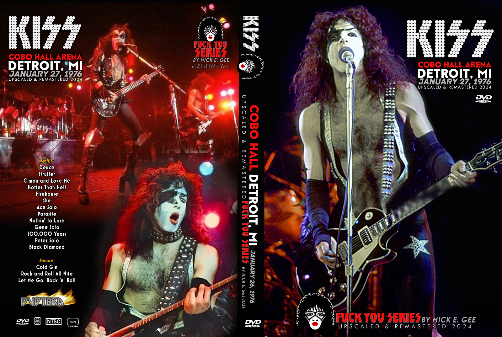 KISS F You Series 14 Dvds Live and TV Upscaled and Remastered 2024 | eBay