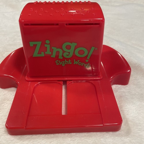 Zingo Sight Words Tile Holder Dispenser Red Game Replacement Part ...