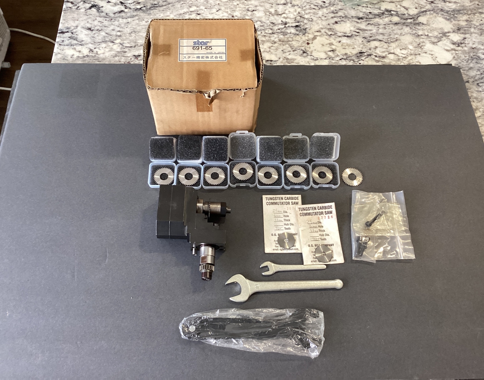 Star 691-65 SR20-R Lathe Slotting Unit Back Processing Saw Robb Jack ...