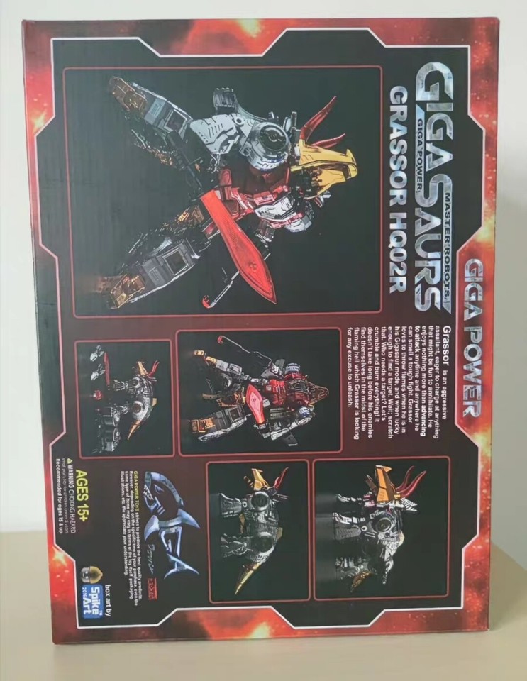 Diamonder Gigapower GP HQ-02R plate Slag Masterpiece Figure In Stock | eBay