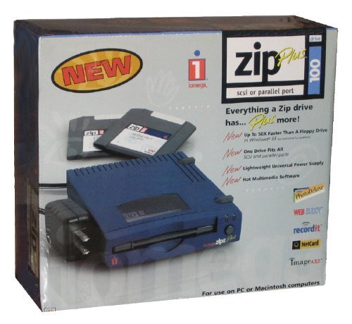 Iomega 100MB Zip Plus Disk Drive - Dual SCSI and Parallel Ports | eBay